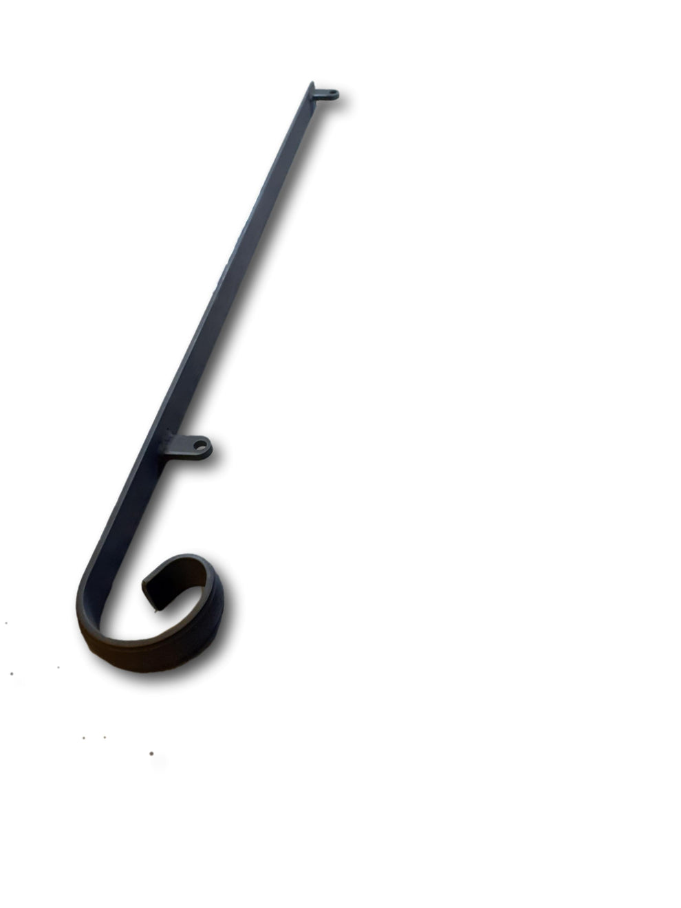 Single Curl Handrail Bar - Amon Bar - 0.8m - 2.2m – Obsydian Metal ...