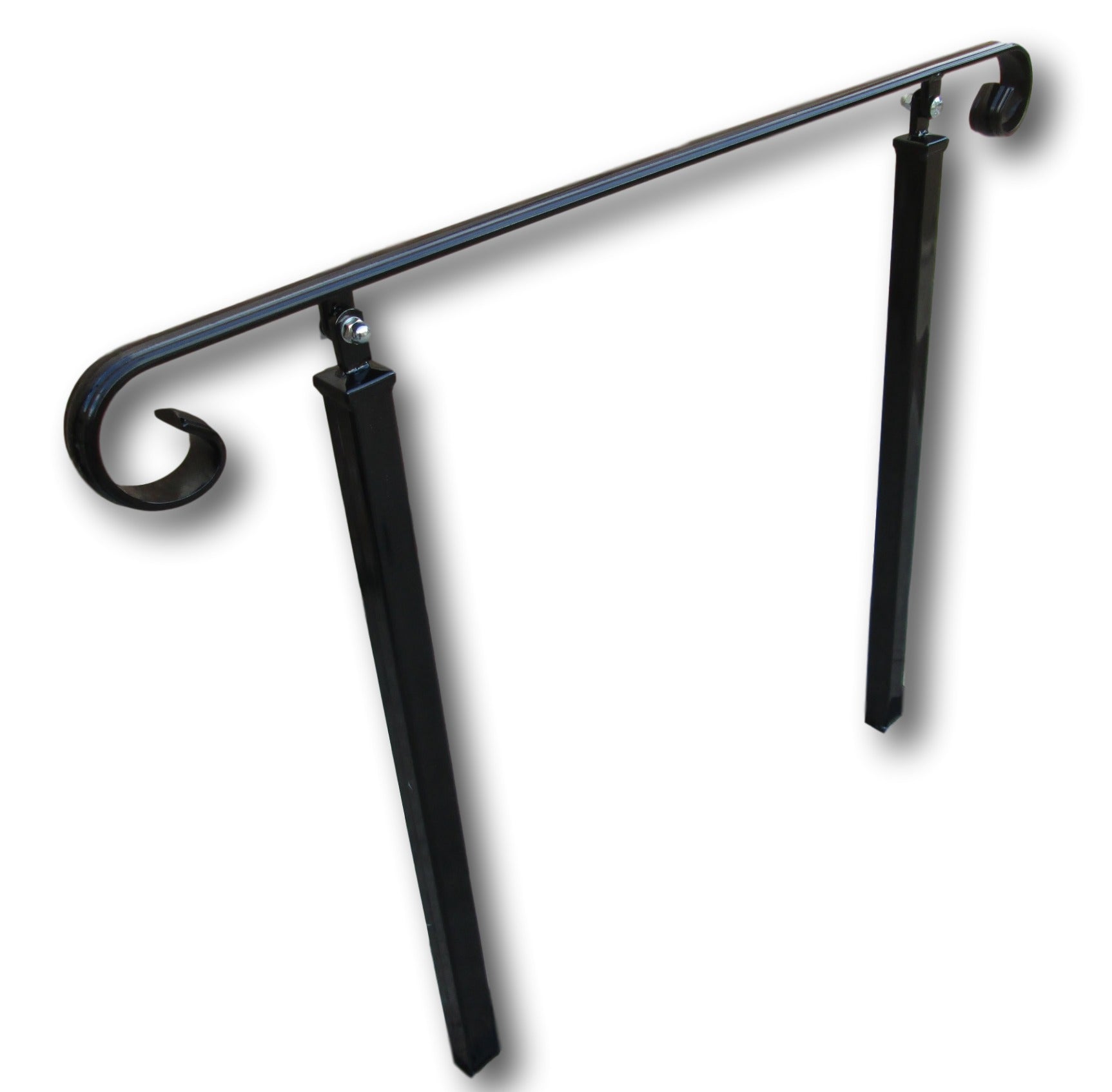 Obsydian Metal - Wrought Iron Style Handrails For DIY Installation ...
